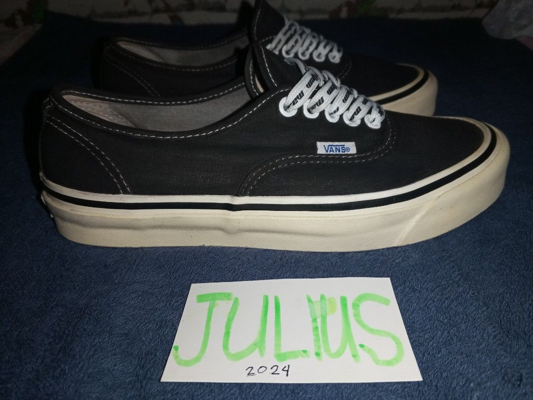 Vans Style 44Dx Anaheim Authentic Black And White, Men's Fashion ...