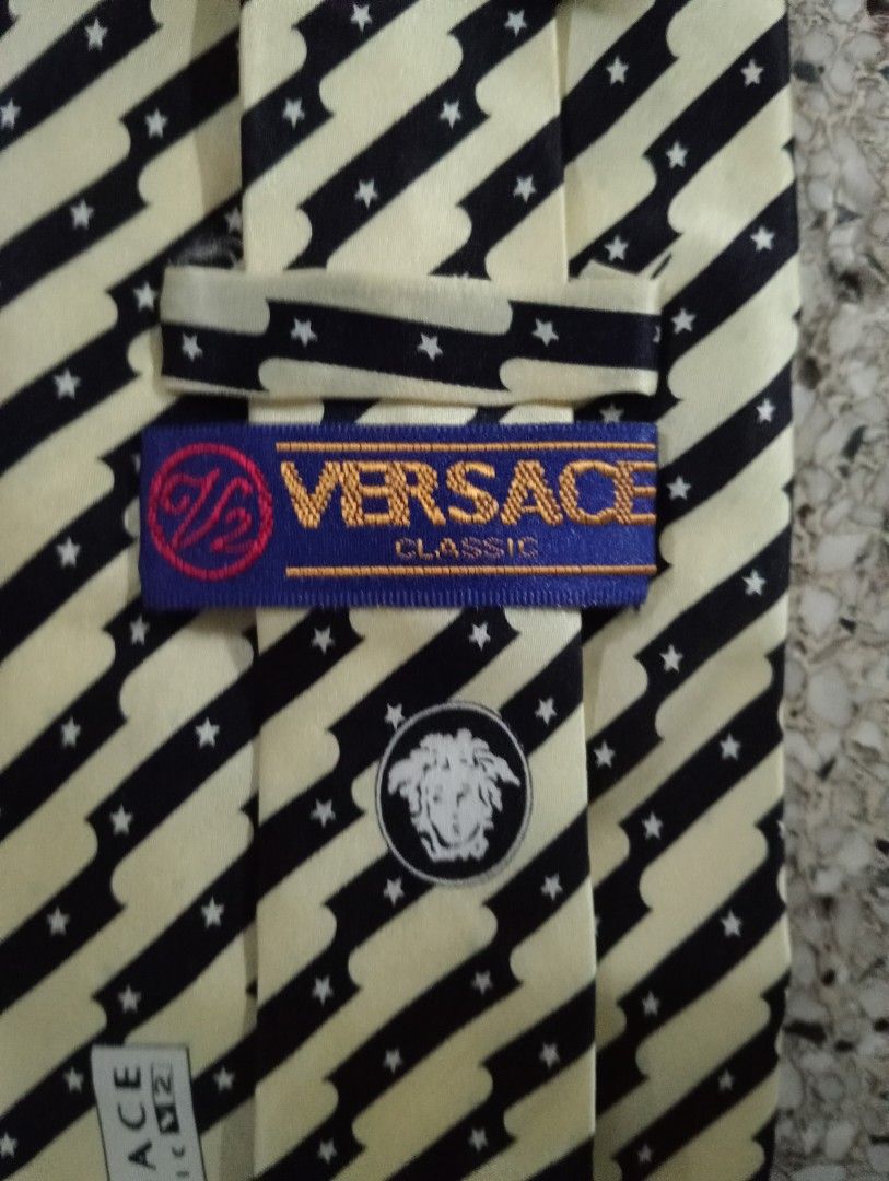 Versace Classic V2 2 X Silk Neck Ties, Luxury, Accessories on Carousell