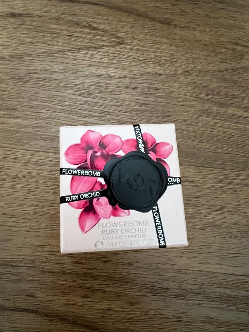Victor and Rolf Flowerbomb Ruby Orchid Eau De Parfum 7ml, Beauty ...
