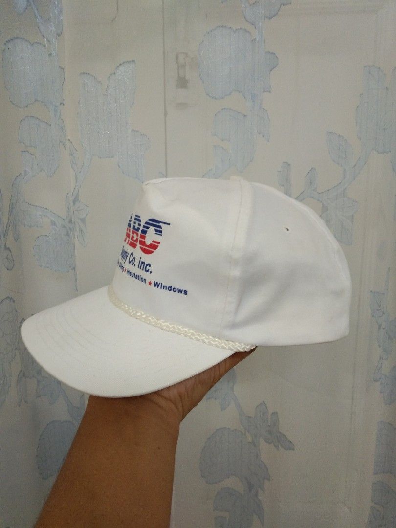 Vintage 90s ABC Supply Co Inc Rope Hat Cap, Men's Fashion, Watches ...