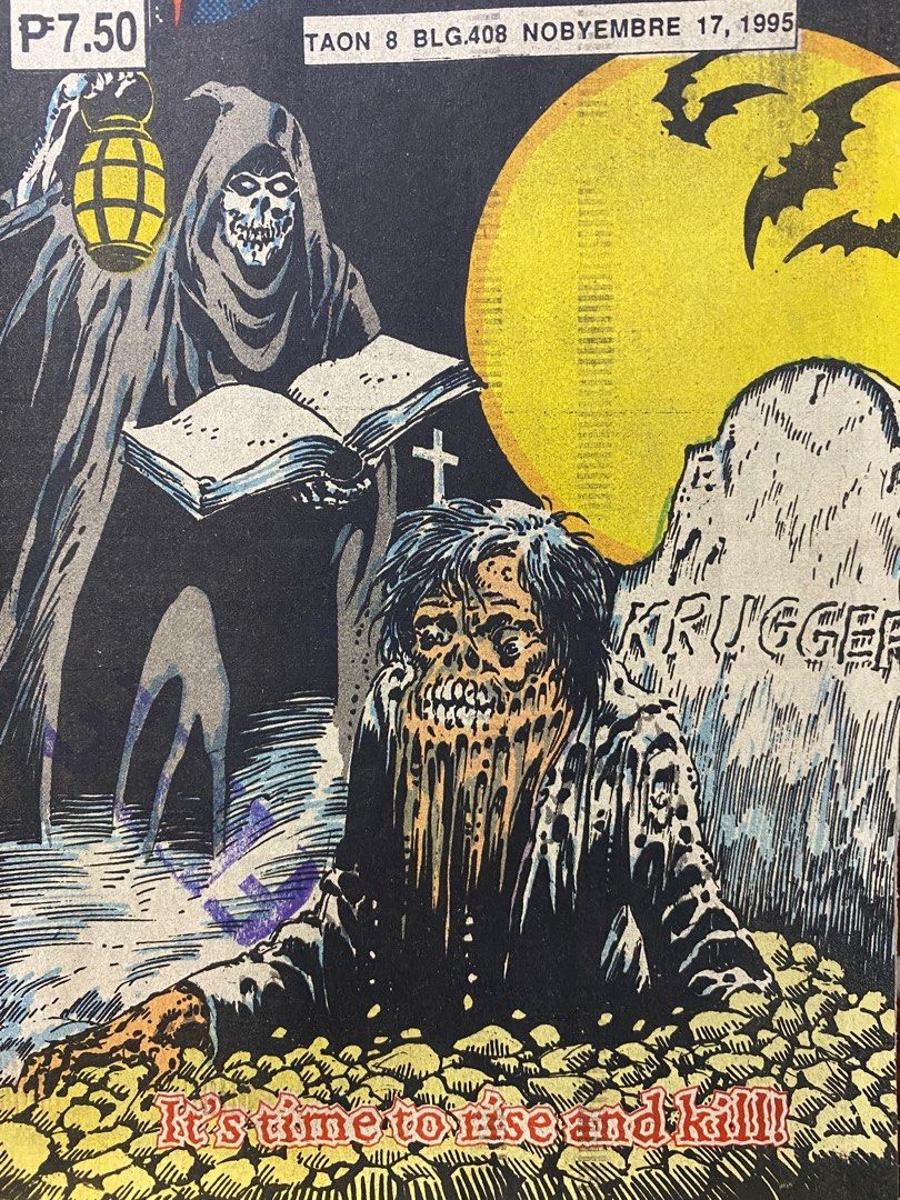 Vintage Tagalog - Nightmare 5-Star Komiks Magasin Nobyembre 17, 1995 ...