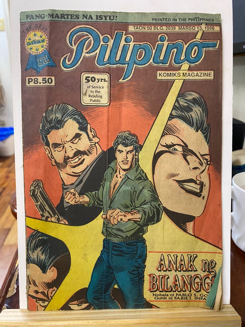 Vintage Tagalog Komiks - PILIPINO MAGAZINE MARSO 13, 1998 - Action ...