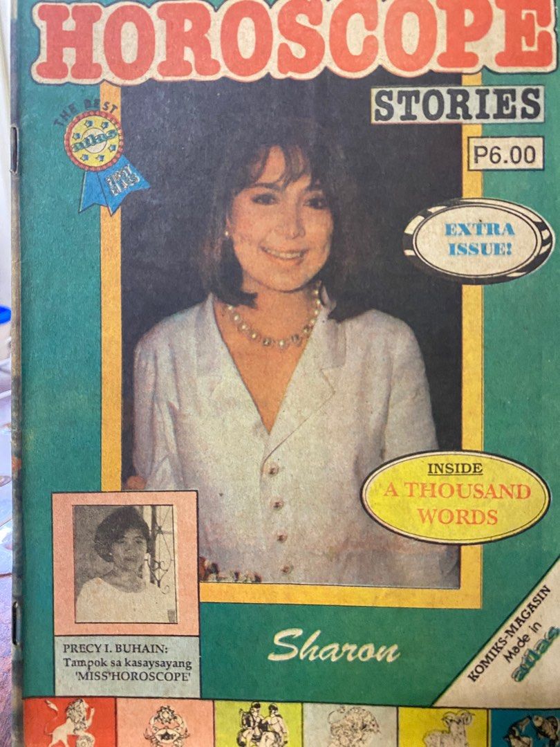 Vintage Tagalog Komiks - True Horoscope Stories - Abril, 1995 - Sharon ...