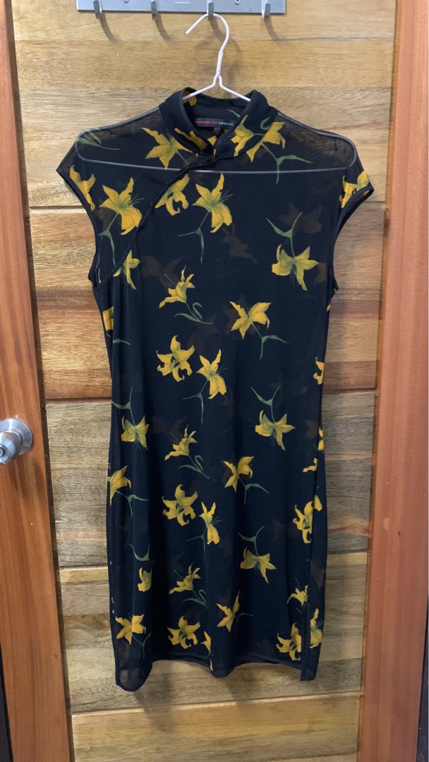 Vintage Vivienne Tam Sheer Cheongsam Dress|Helping Tags:Vintage,Vintage ...