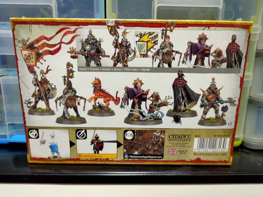 Warhammer AOS Cities of Sigmar Freeguild Command Corps NEW, Hobbies ...