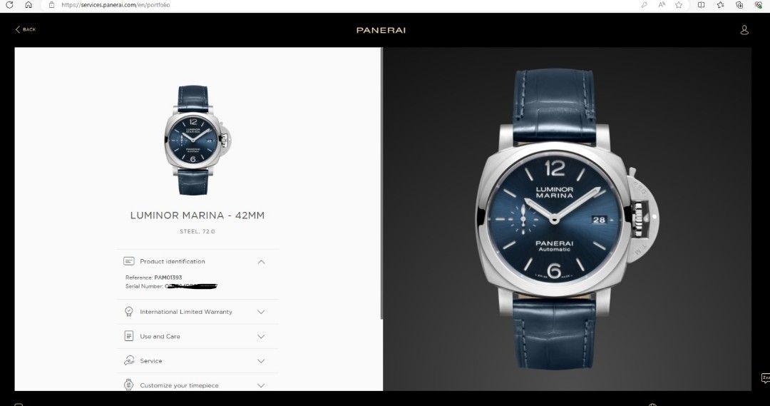 [WARRANTY TILL 2030] PANERAI LUMINOR MARINA 1950 3 DAYS AUTO AUTOMATIC ...