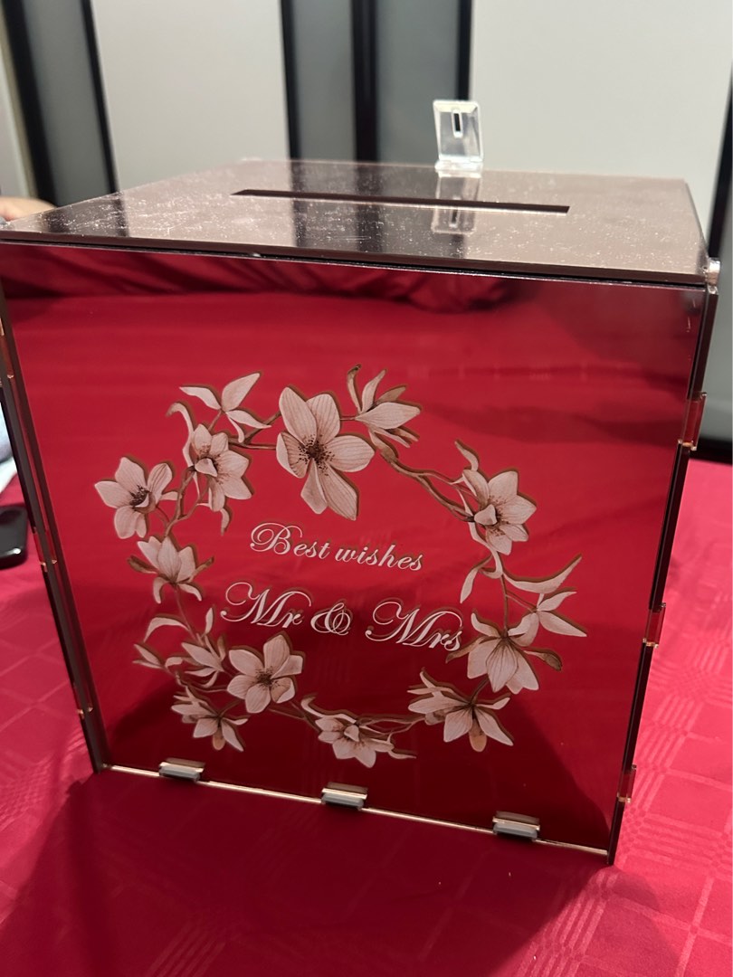 Wedding Angpao Box, Everything Else on Carousell