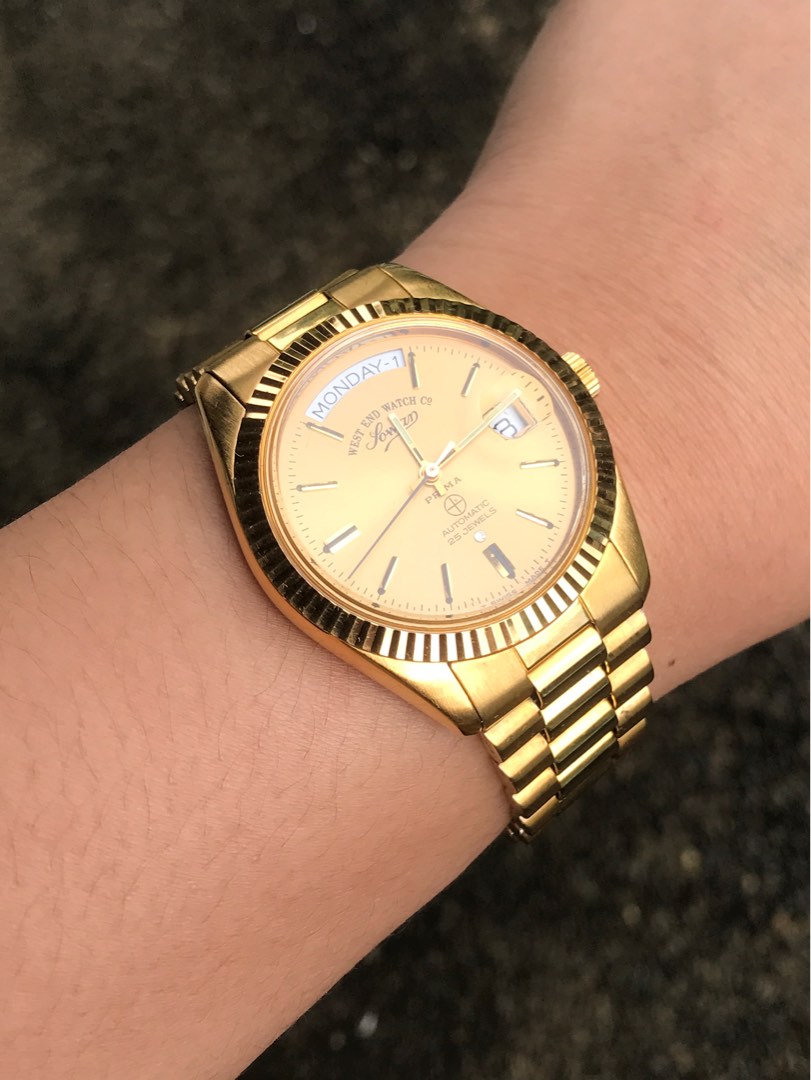 WEST END WATCH CO SOWAR PRIMA 25 JEWELS SWISS MADE, Men's Fashion ...
