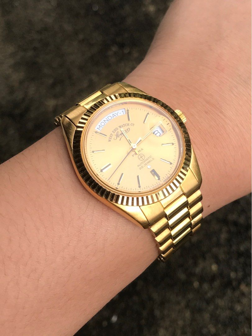 WEST END WATCH CO SOWAR PRIMA 25 JEWELS SWISS MADE, Men's Fashion ...