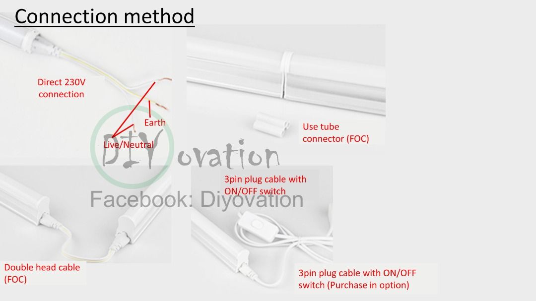 [Wholesale] 4ft/ 3ft LED T5 batten/ Cove light LED, Furniture & Home ...