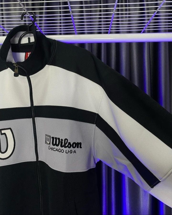 WILSON 90S JACKET, Men's Fashion, Coats, Jackets and Outerwear on Carousell