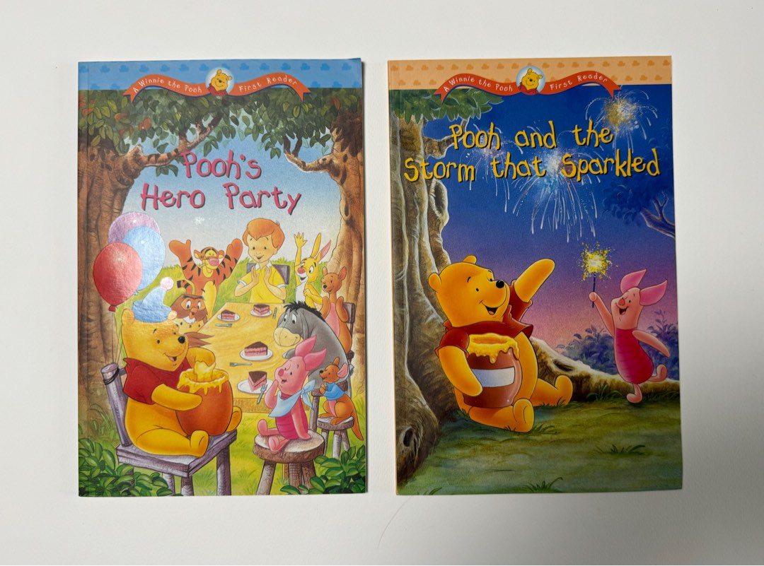 Winnie the Pooh First Reader, 興趣及遊戲, 書本 & 文具, 小朋友書 - Carousell
