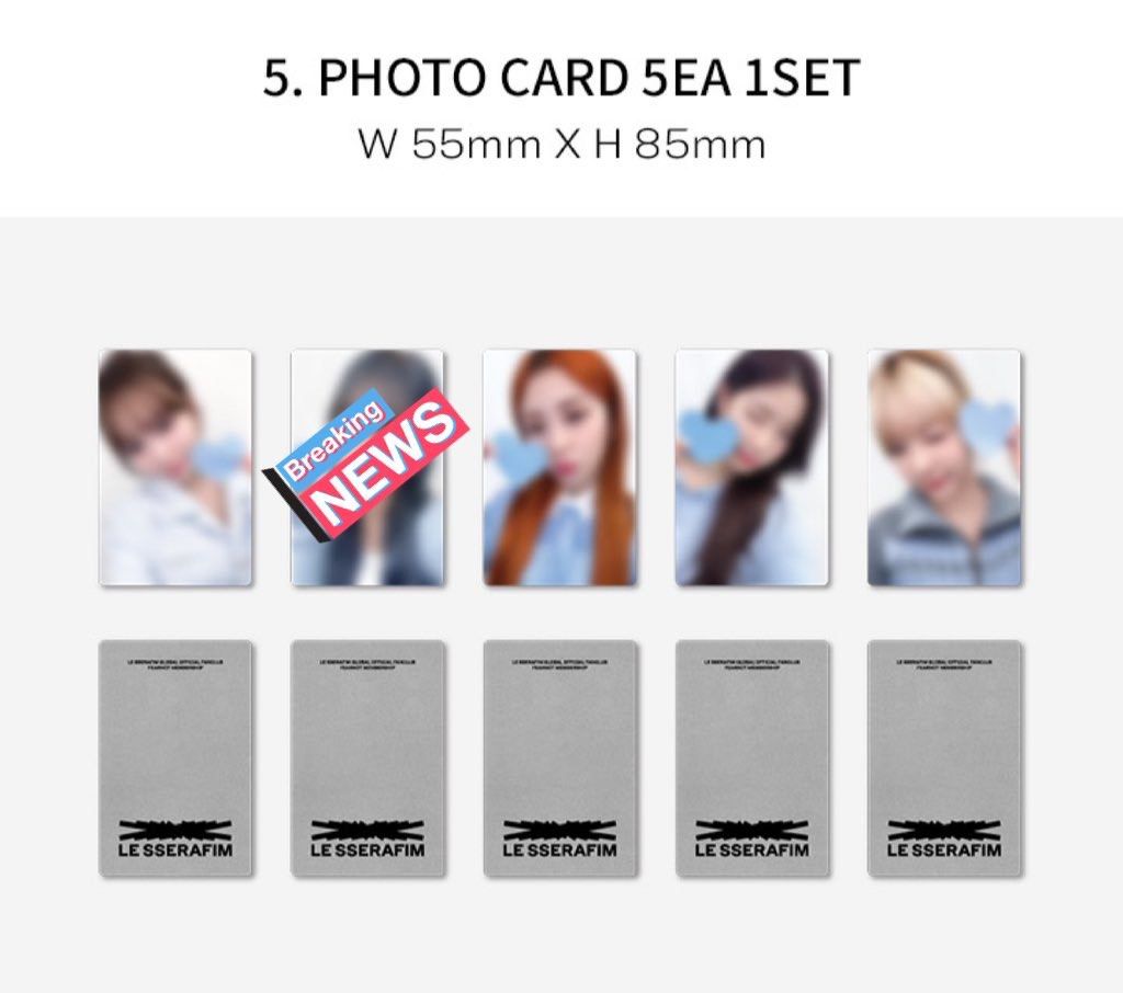 WTS PO LE SSERAFIM WEVERSE GLOBAL 2024 FEARNOT MEMBERSHIP PC, Hobbies & Toys, Collectibles ...