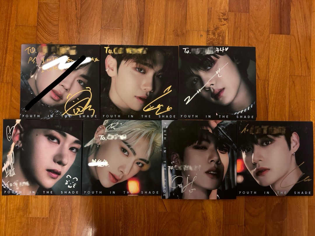 WTS ZB1 Signed ALBUM Mini1 DIGI Ver JIWOONG MATTHEW TAERAE RICKY GYUVIN ...