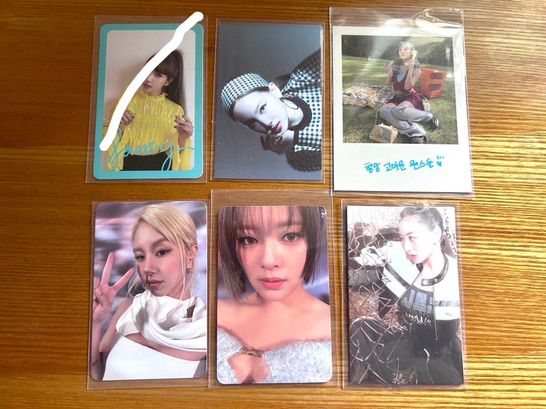 WTT/WTS twice ready to be, fancy, nayeon solo, between 1&2 pc/poster card/poster/album/preorder ...