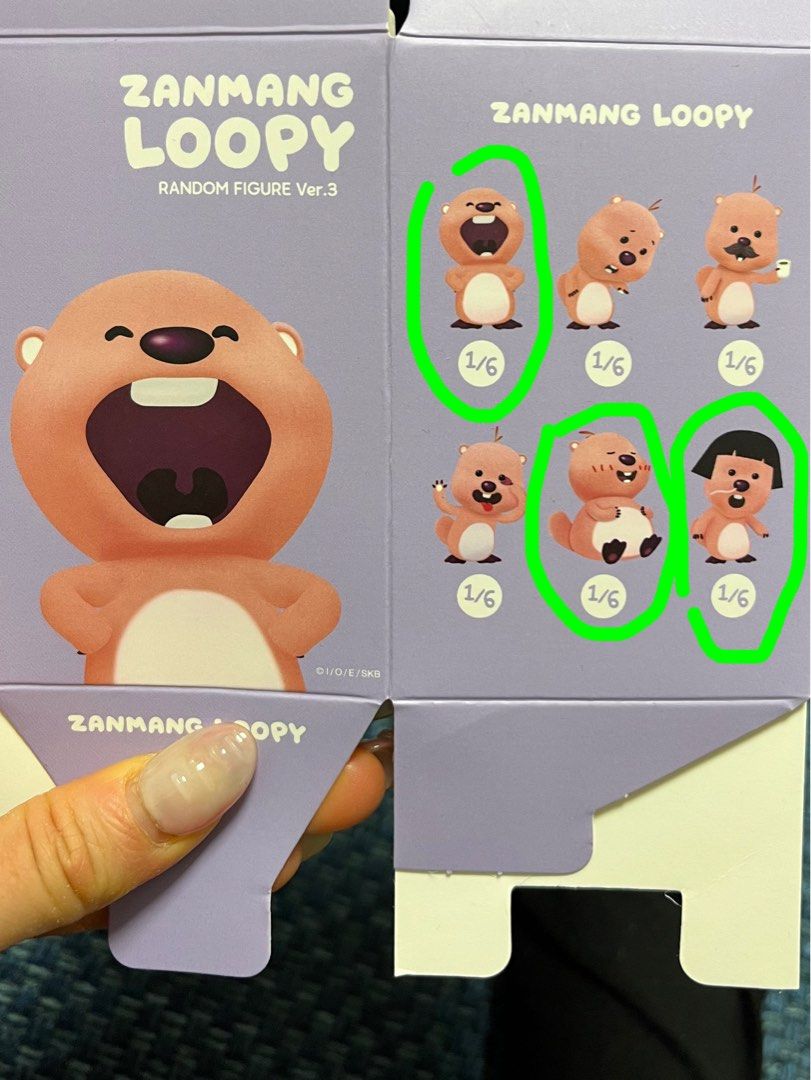 [WTT/WTS] Zanmang Loopy Blind Box Figure, Hobbies & Toys, Toys & Games ...
