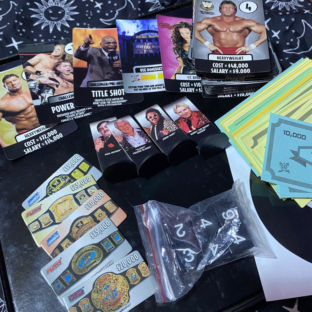 WWE DVD Board Game: 3rd Edition, Hobbies & Toys, Toys & Games on Carousell