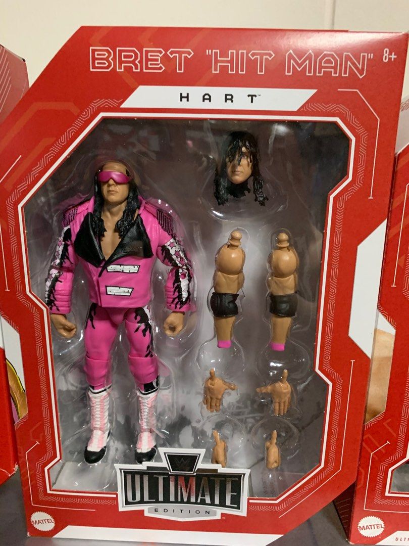 WWE Mattel Ultimate Edition The Rock Stone Cold Steve Austin Bret Hitman Hart Razor Ramon Eddie ...