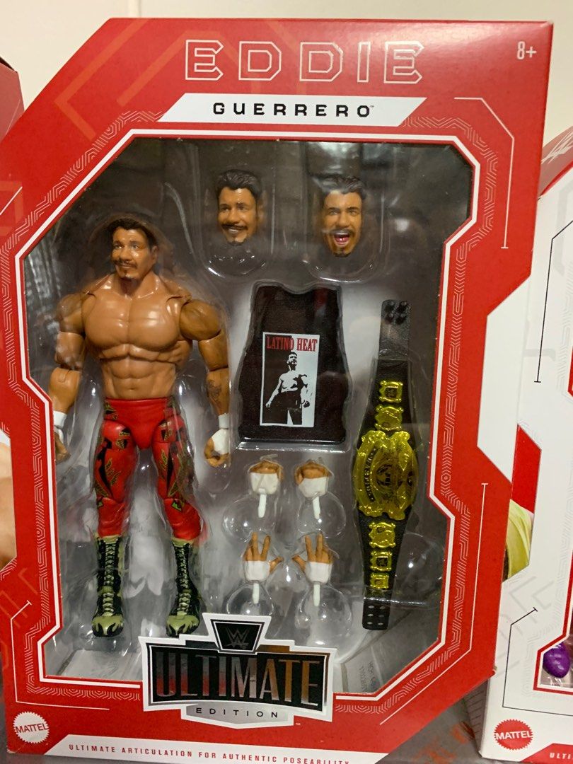 WWE Mattel Ultimate Edition The Rock Stone Cold Steve Austin Bret Hitman Hart Razor Ramon Eddie ...