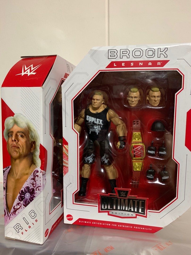 WWE Mattel Ultimate Edition The Rock Stone Cold Steve Austin Eddie Guerrero Brock Lesnar Ric ...