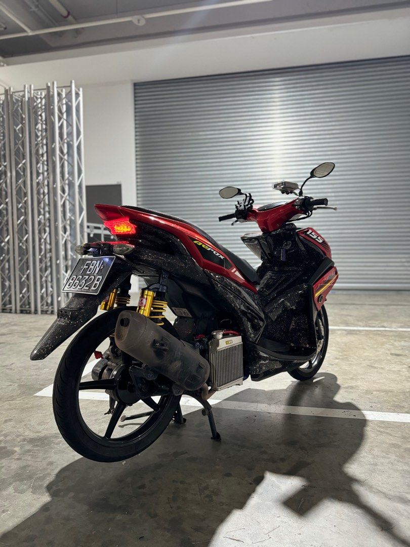 Yamaha Aerox 155, Motorcycles, Motorcycles for Sale, Class 2B on Carousell