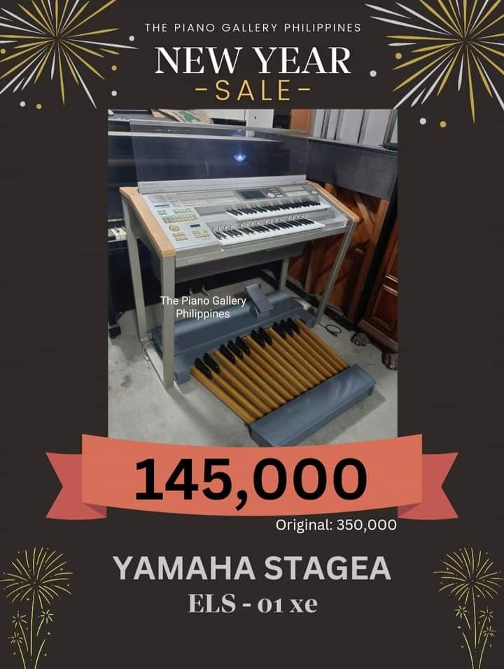 Yamaha Stagea ELS01 xe Full Pedal, Hobbies & Toys, Music & Media, Musical Instruments on Carousell