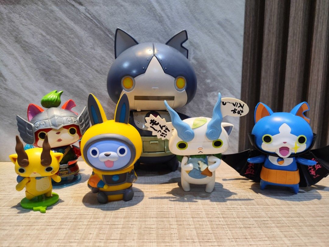 Yokai Watch Anime Figure Set, Hobbies & Toys, Toys & Games on Carousell
