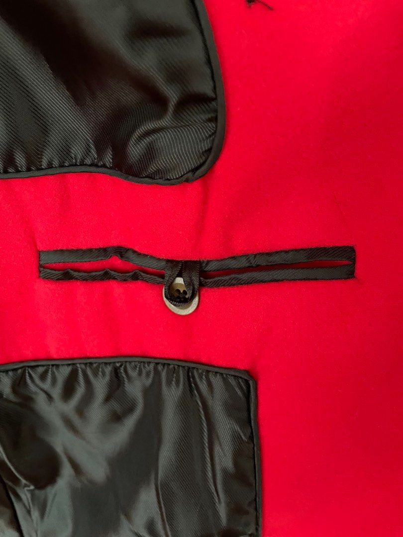 Zara Coat - Red, Women's Fashion, Coats, Jackets and Outerwear on Carousell