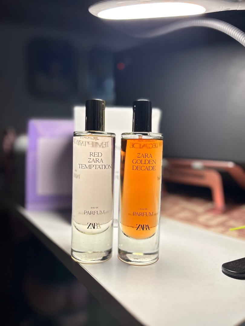 Good deal! ZARA RED TEMPTATION & GOLDEN DECADE 80ml duo, Beauty ...