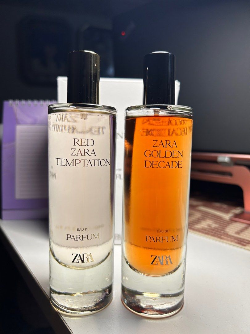 Good deal! ZARA RED TEMPTATION & GOLDEN DECADE 80ml duo, Beauty ...