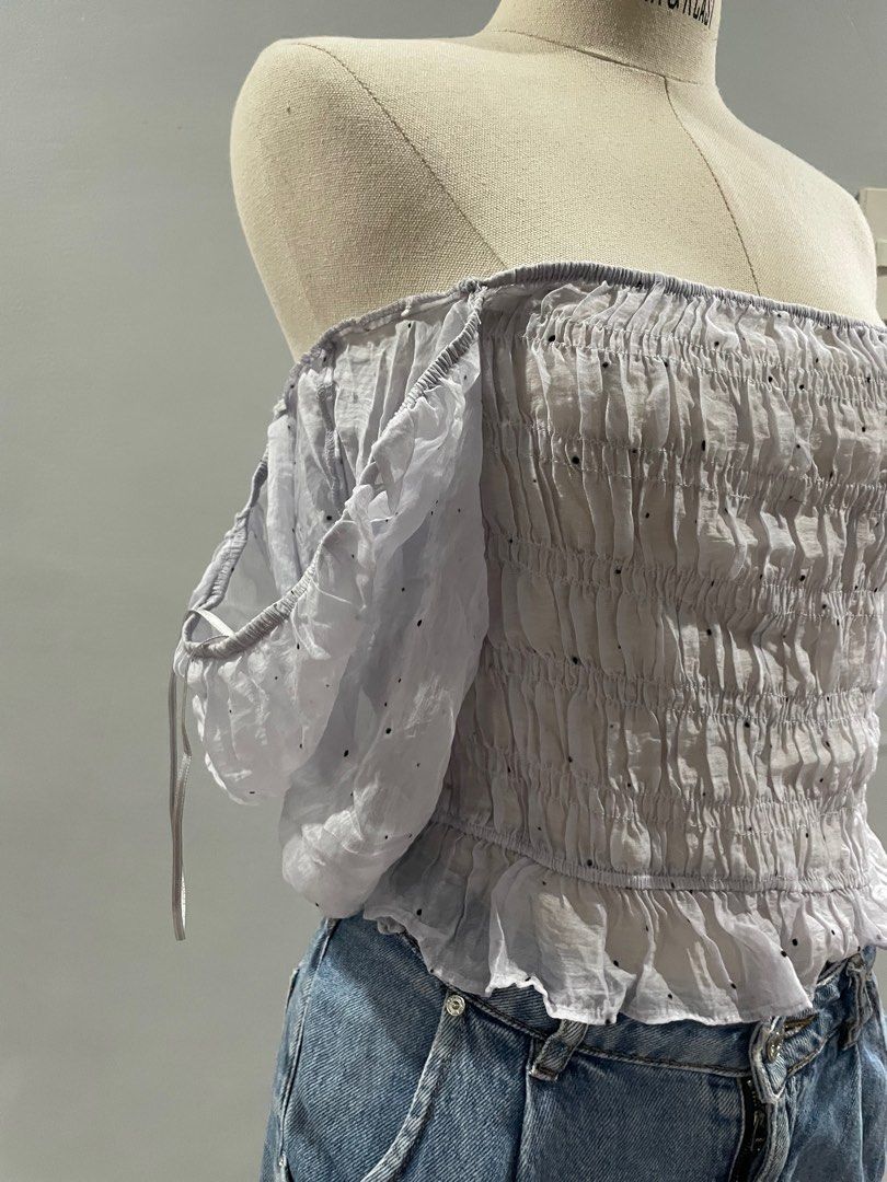 Zara Top, Women's Fashion, Tops, Blouses on Carousell