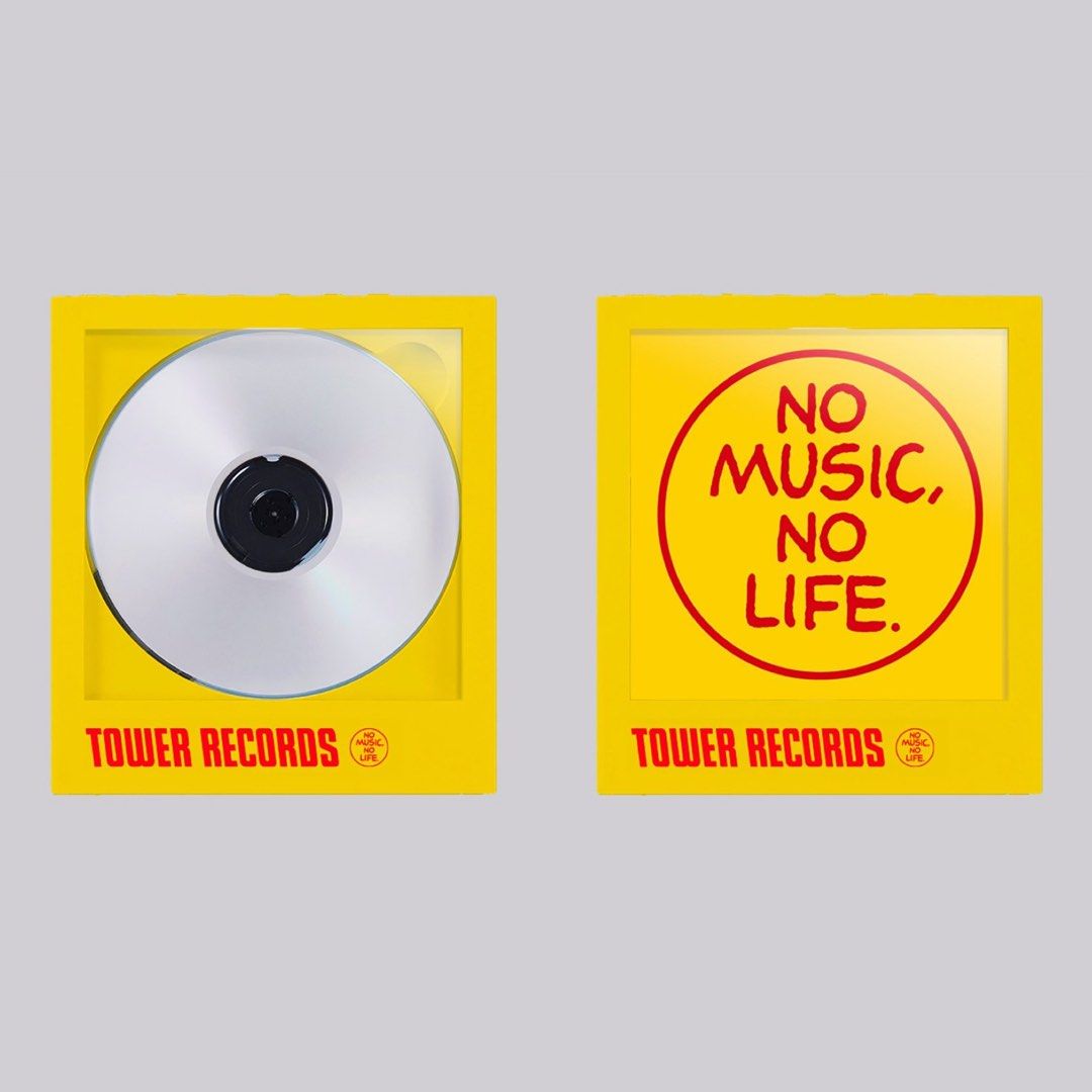 【日本代購】KM5 x TOWER RECORDS INSTANT DISK AUDIO CP1 CD MUSIC PLAYER, 興趣及遊戲 ...