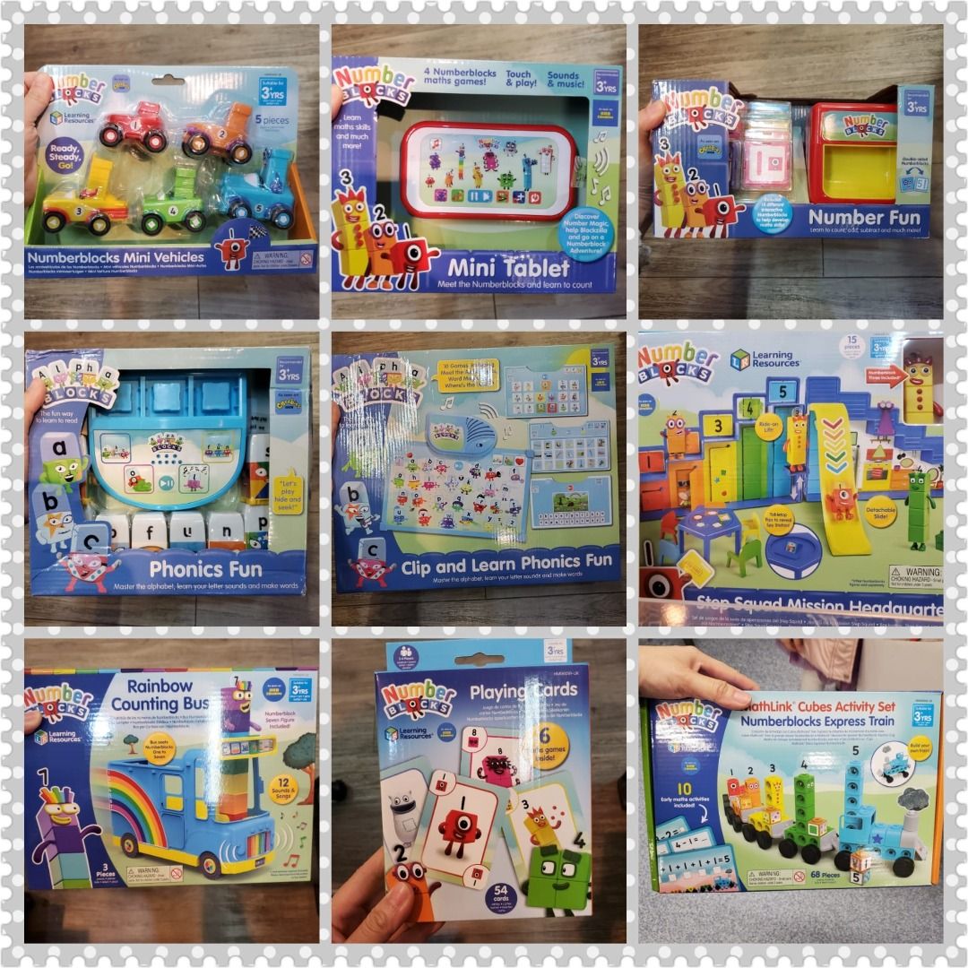 英國直送/英國代購/ Pre Order/ 預購款 - Numberblocks/ Alphablocks mini Vehicles ...