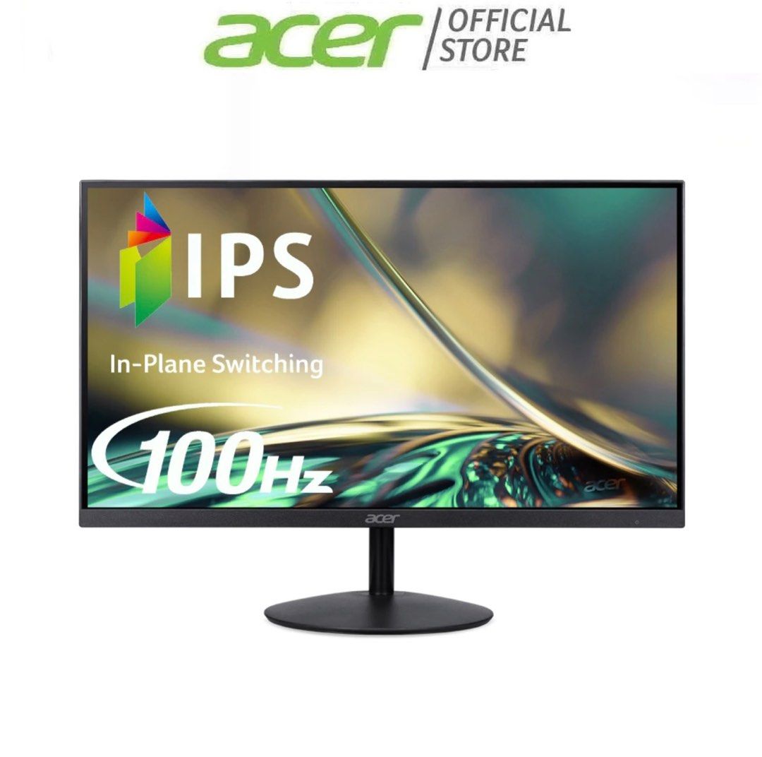 Acer 27” Inch FHD IPS FreeSync ZeroFrame Gaming Monitor 100Hz Refresh ...