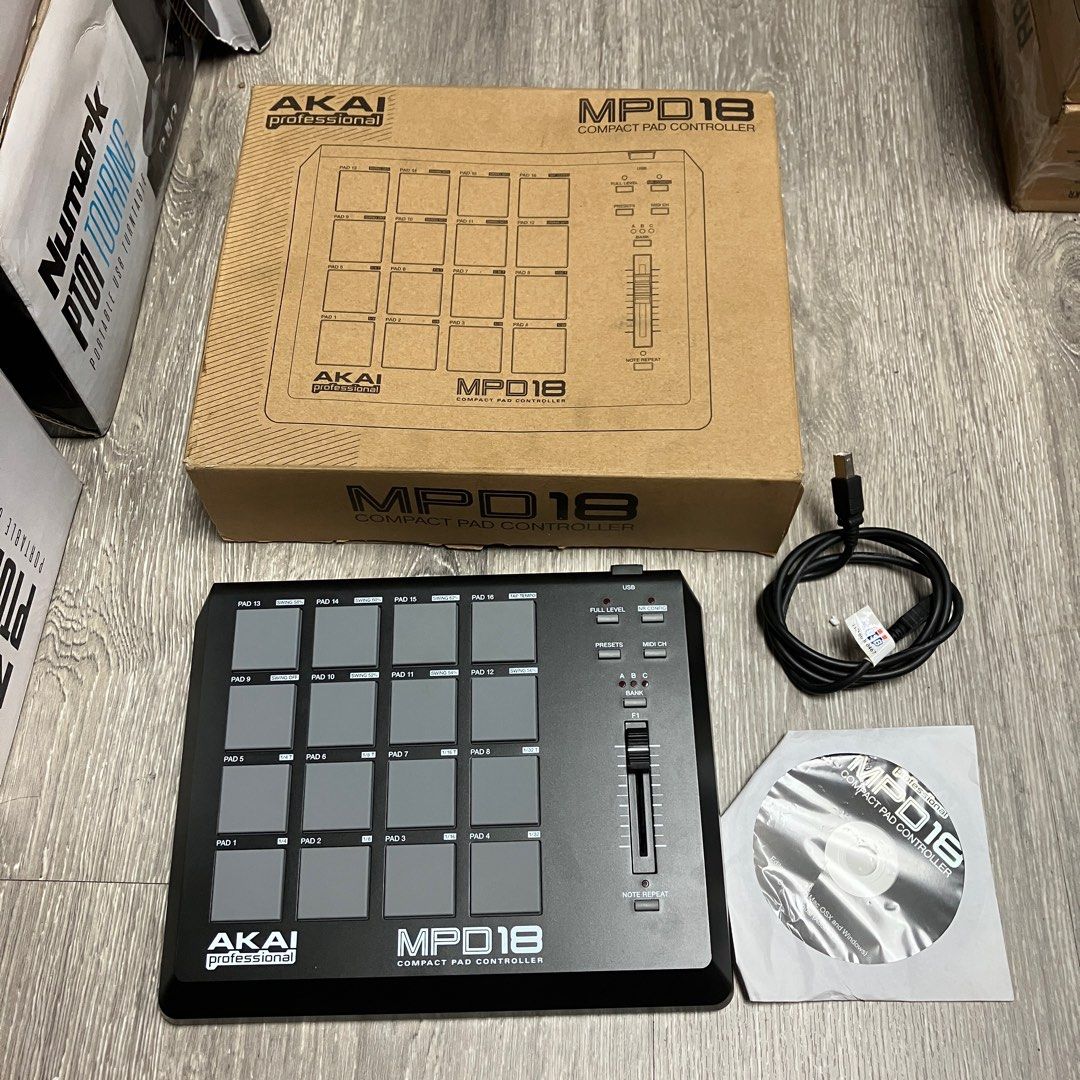 Akai MPD18 Drum Pad, Audio, Portable Music Players on Carousell