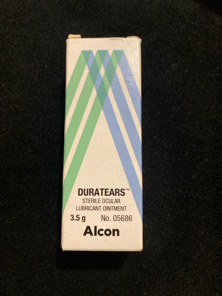 Alcon Duratears sterile ocular lubricant ointment 眼藥膏 3.5g, 美容＆個人護理, 健康 ...