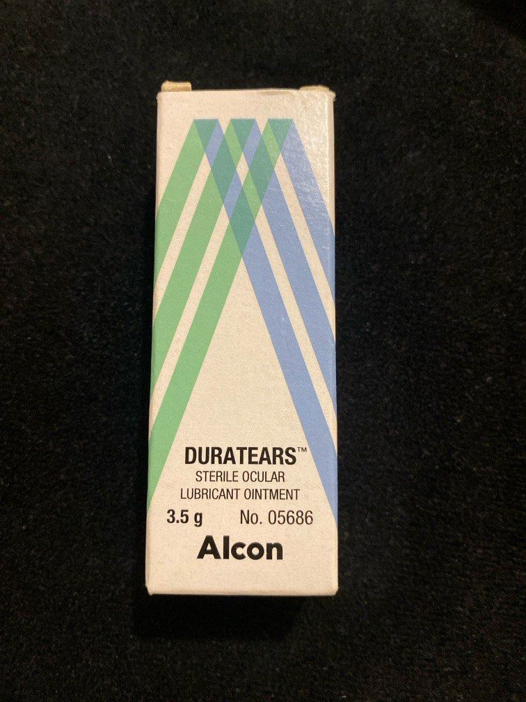 Alcon Duratears sterile ocular lubricant ointment 眼藥膏 3.5g, 美容＆個人護理, 健康 ...