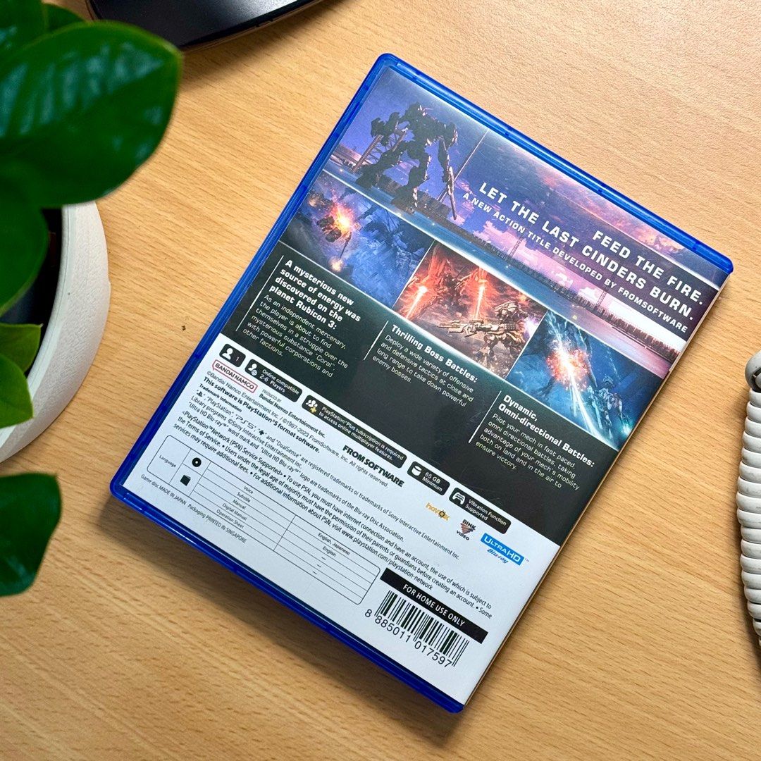 Armored Core VI Fires of Rubicon PS5 Game, Video Gaming, Video Games ...