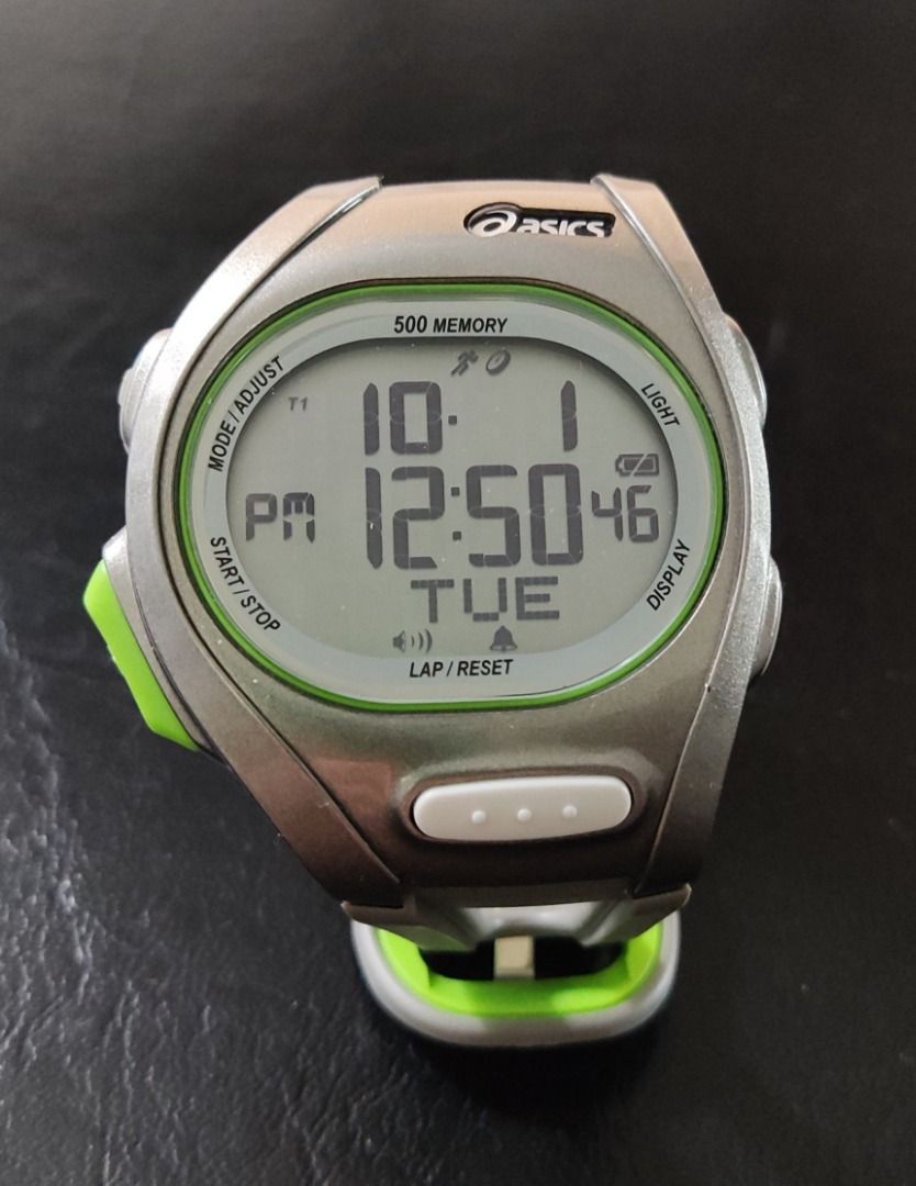 ASICS Running Sports Watch 九成新 功能全正常 Functions all good, 運動產品, 其他運動配件 ...