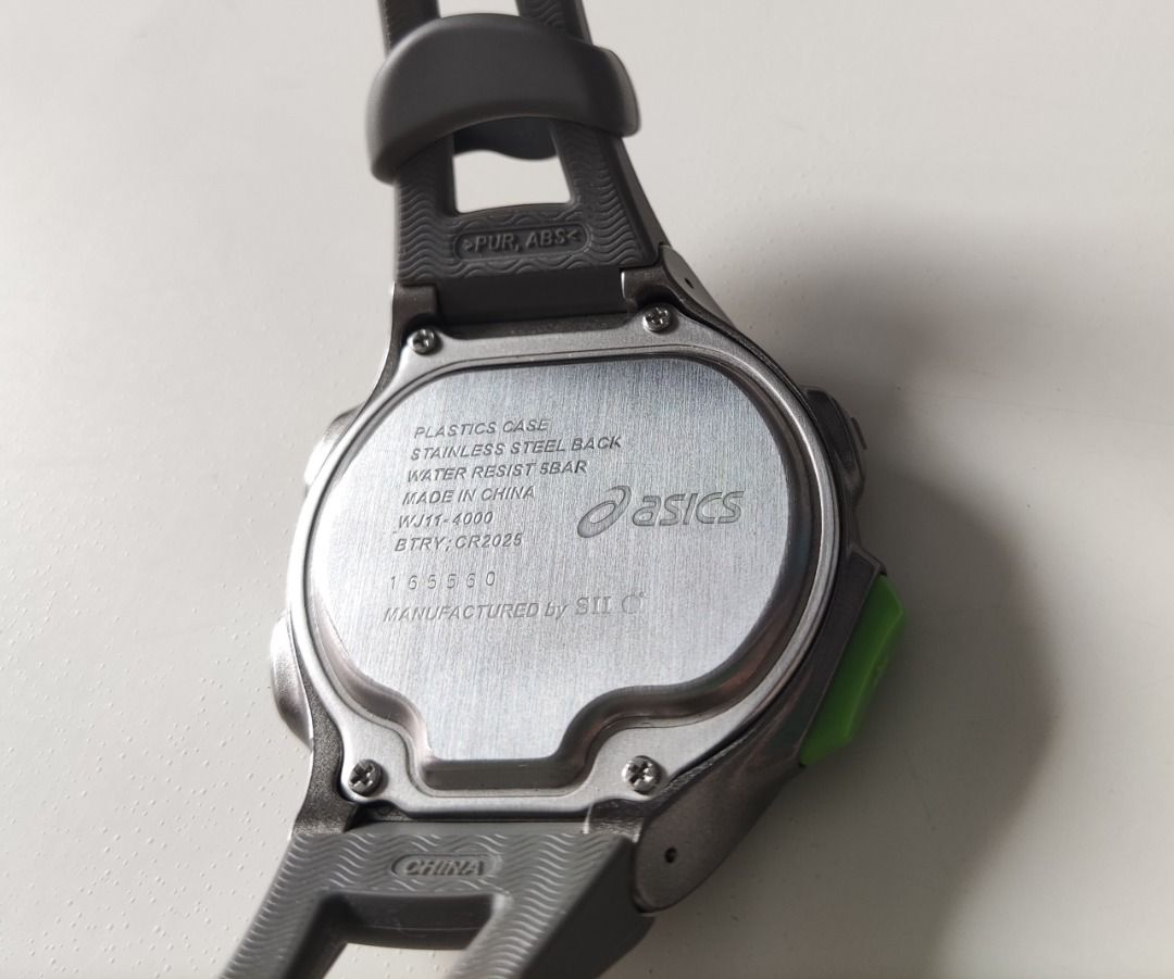 ASICS Running Sports Watch 九成新 功能全正常 Functions all good, 運動產品, 其他運動配件 ...