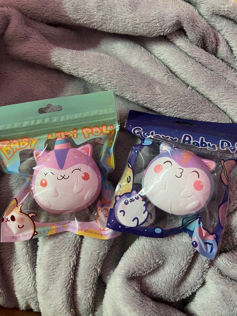 Baby uni poli squishy, Hobbies & Toys, Toys & Games on Carousell