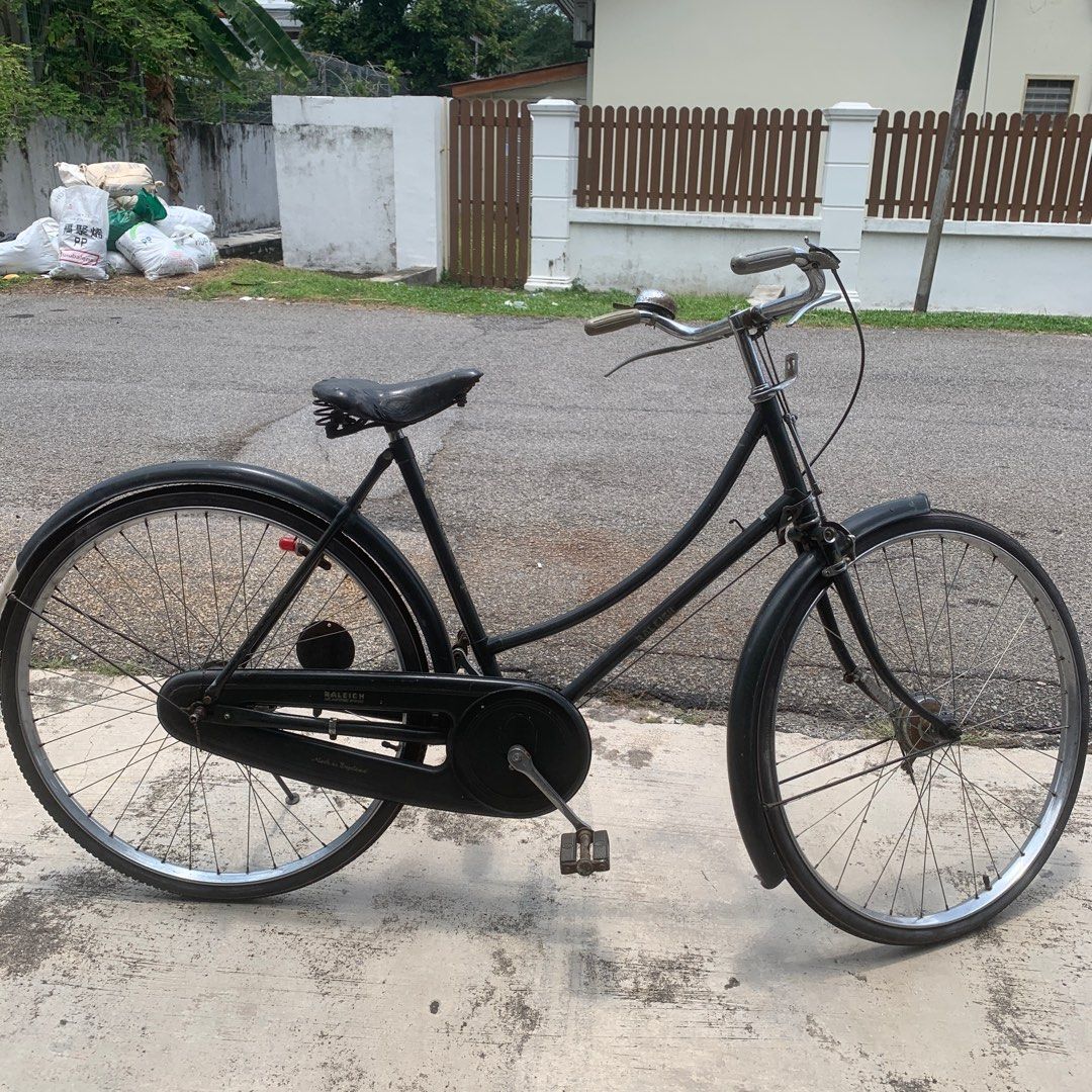 Basikal lengkung lama- Raleigh, Sports Equipment, Bicycles & Parts ...