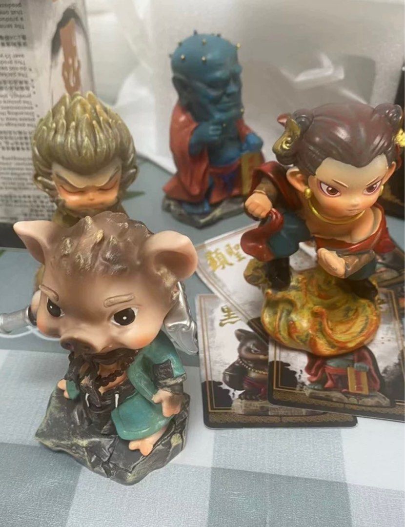 [Free Delivery] Black myth Wukong blind box Full set box of 6, Hobbies ...