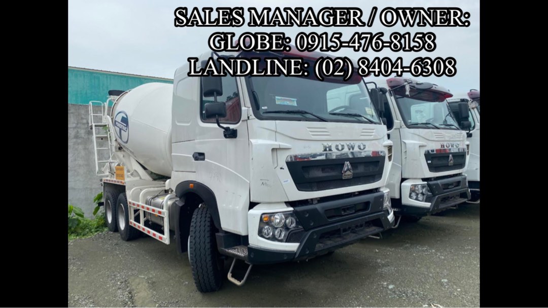 Brand new 10 cubic Transit mixer 10w 6x4 SINOTRUK HOWO T7 380hp euro2 ...