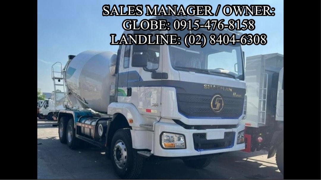 Brand new 10 cubic Transit mixer SHACMAN H3000 10w 380hp 6x4 euro2 ...