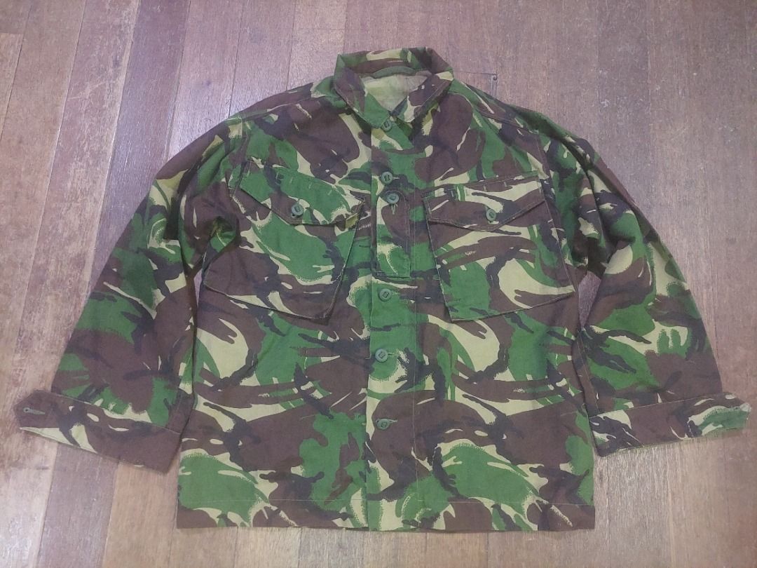 British Army CS95 Lightweight Combat Jacket, Woodland DPM Camouflage ...