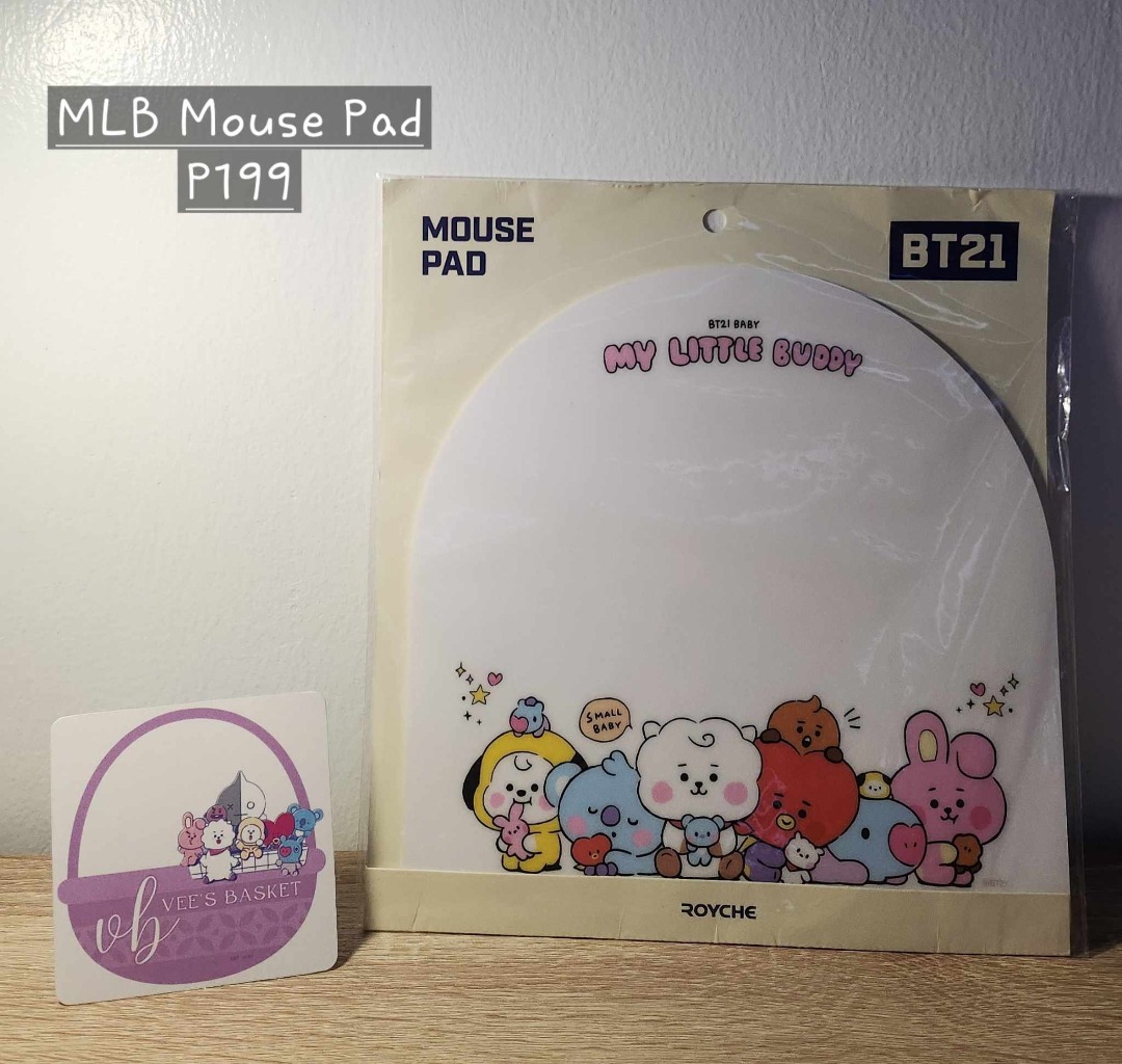 BT21 My Little Buddy OT7 Mouse Pad, Computers & Tech, Parts ...