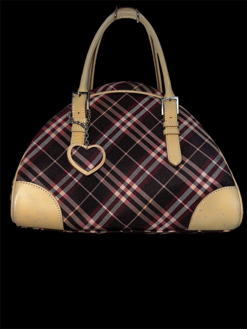 Burberry blue label hand bag, Luxury, Bags & Wallets on Carousell