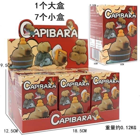 Capybara Blind Box Surprise Toy, Hobbies & Toys, Toys & Games on Carousell