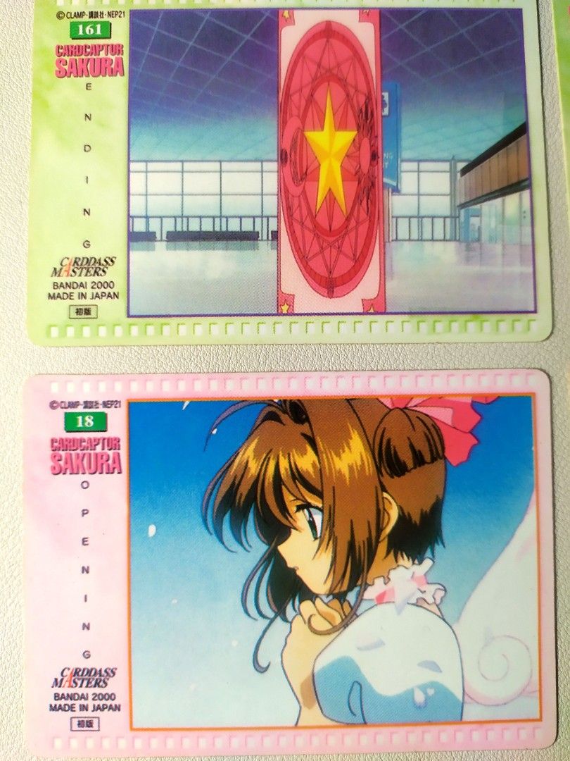 Sakura CCS collectible cards x113 cards (rare), Hobbies & Toys ...